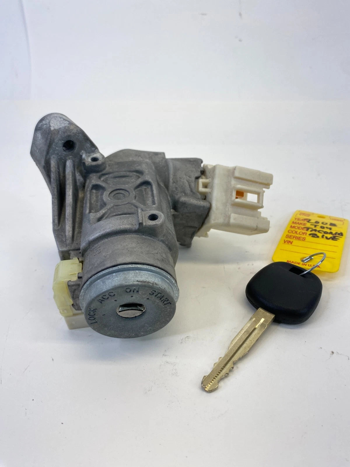 05-15 TOYOTA TACOMA M/T IGNITION SWITCH LOCK CYLINDER & KEY 45020-04-2 ...