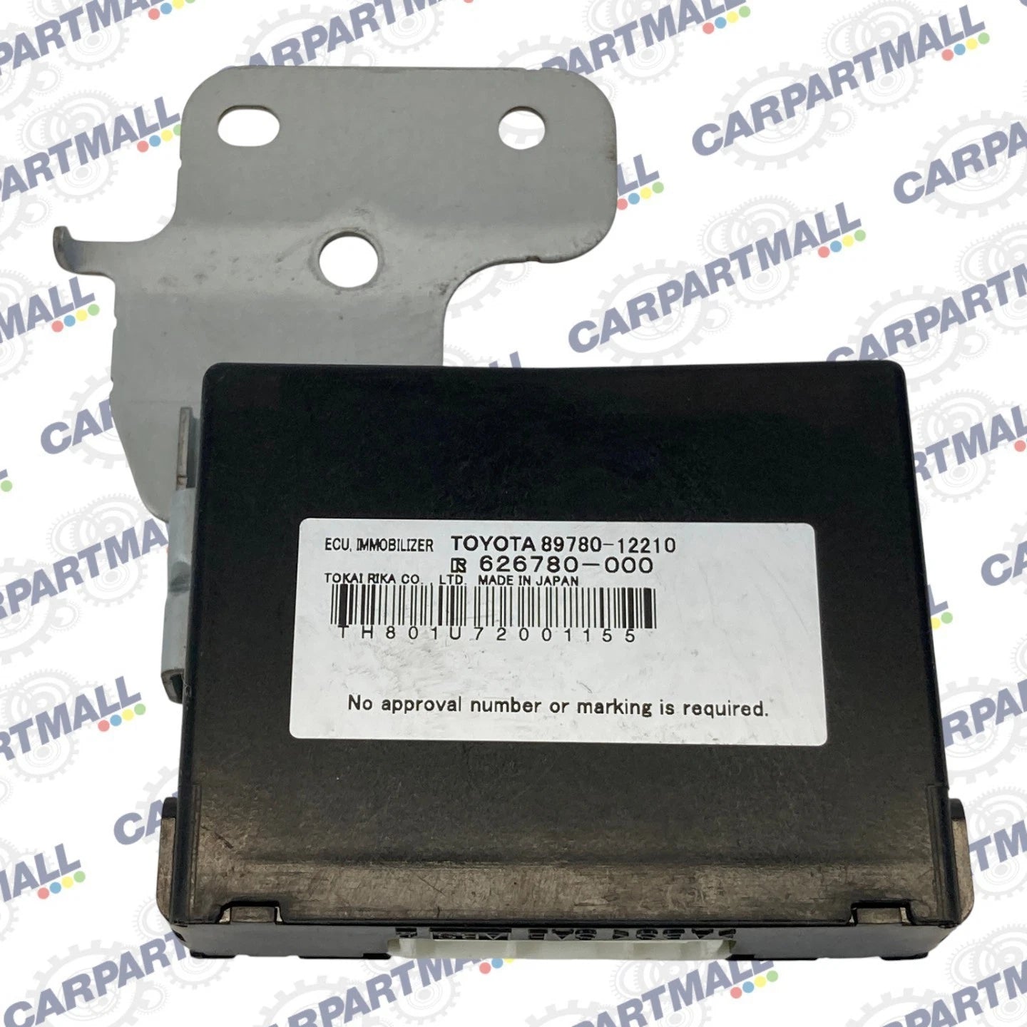 06-08 TOYOTA COROLLA 1.8L IMMOBILIZER ECU ANTI-THEFT CONTROL UNIT 8978 ...