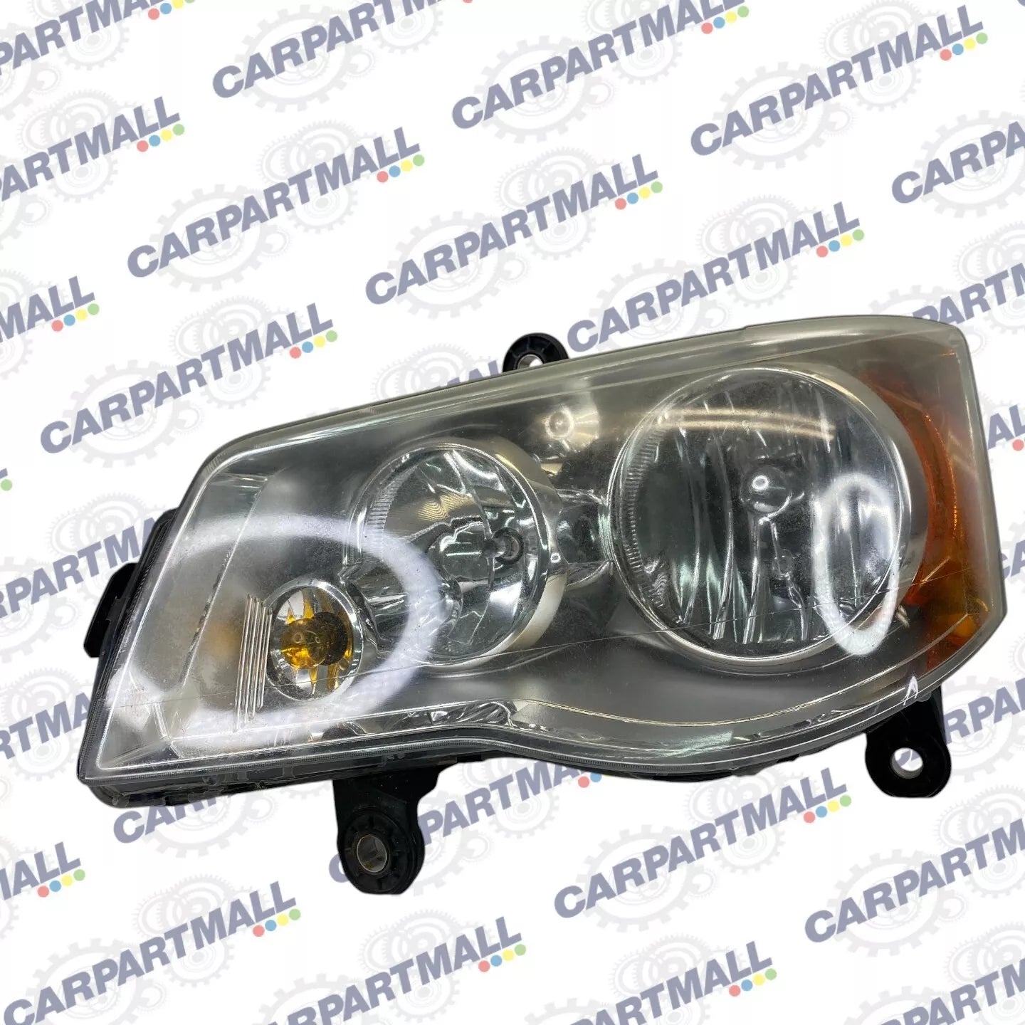 08-16 TOWN & COUNTRY GRAND CARAVAN LEFT DRIVER HEADLIGHT HEADLAMP HALO ...